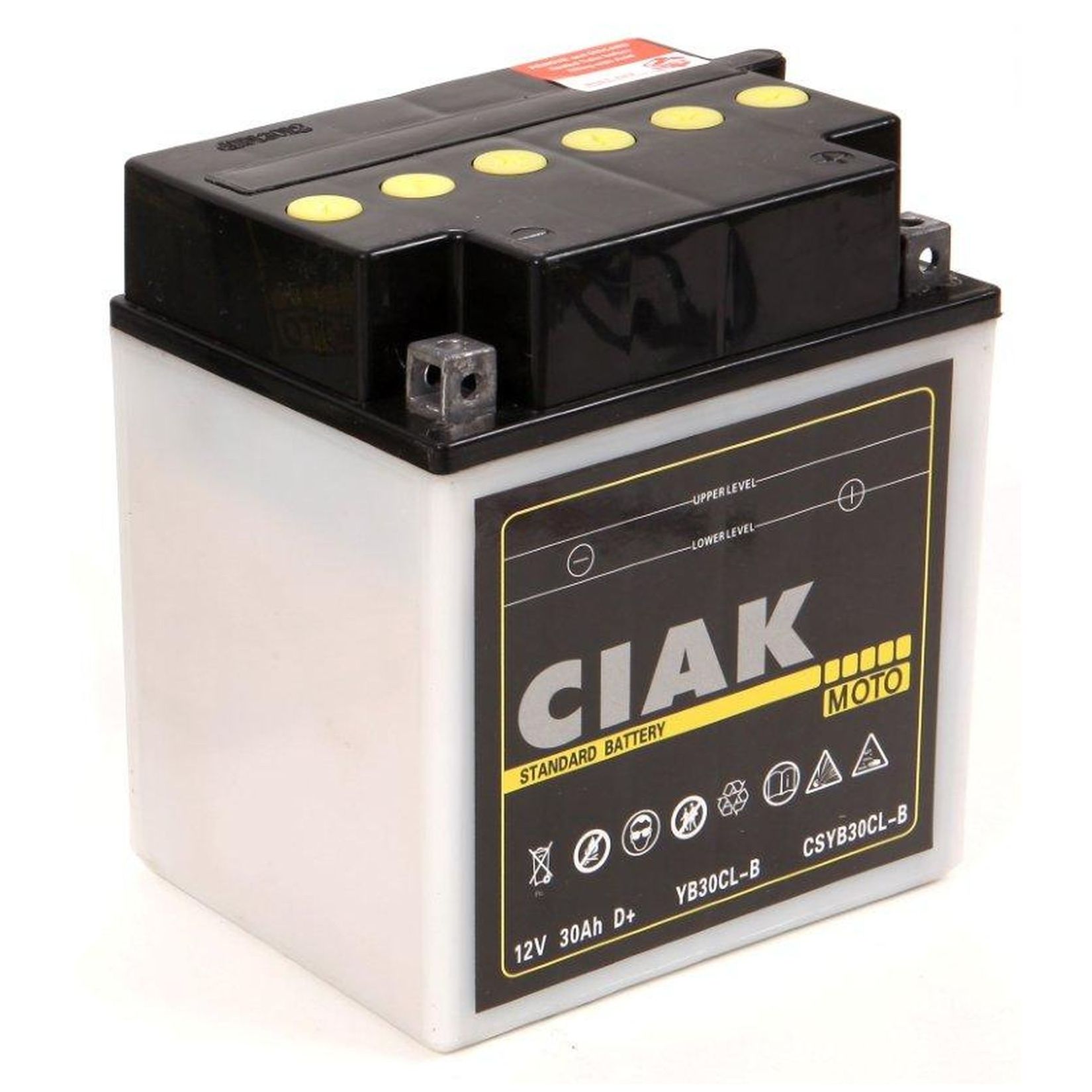 AKUMULATOR MOTO CIAK STARTER 12V-30AH D+ - CIAK Tools